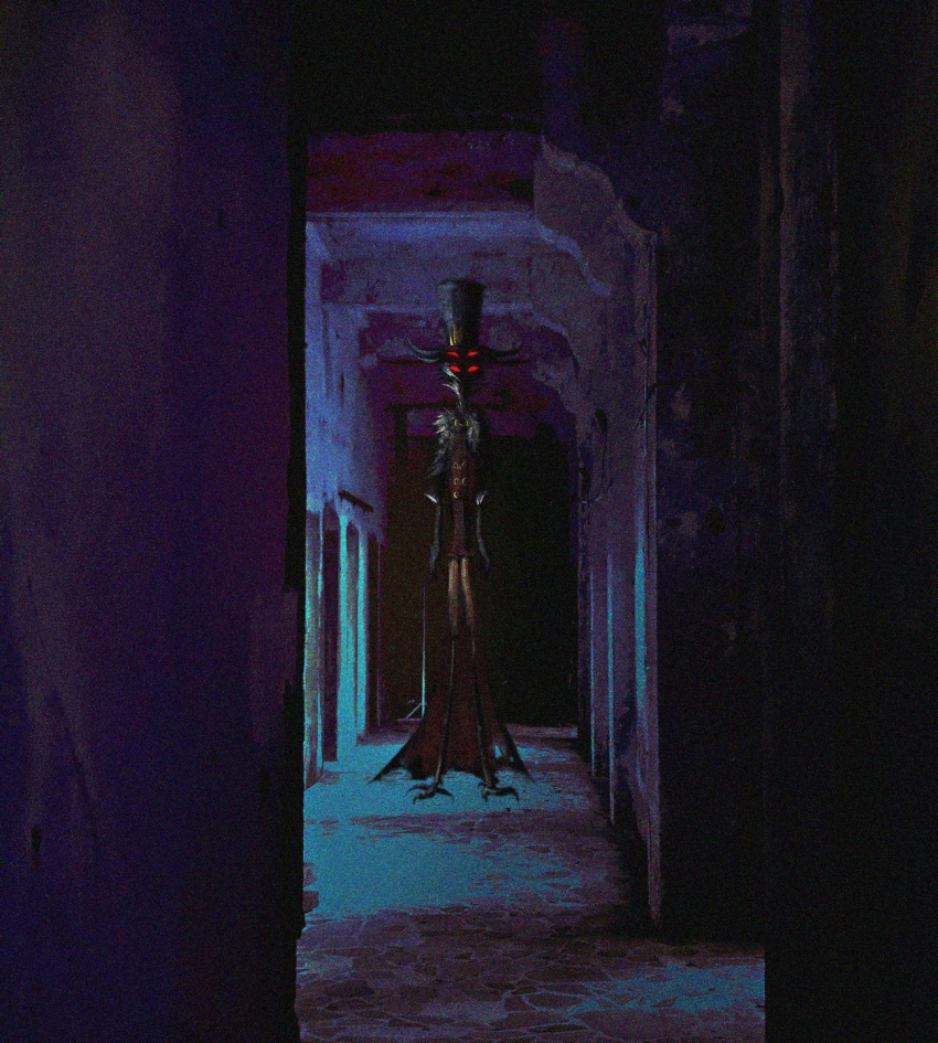 Safebooru - 1boy bird boy black hat cape dark demon boy extra eyes ...