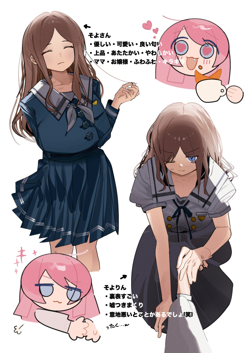 Safebooru - 2girls :3 absurdres bang dream! bang dream! it's mygo!!!!! blue shirt blue skirt ...