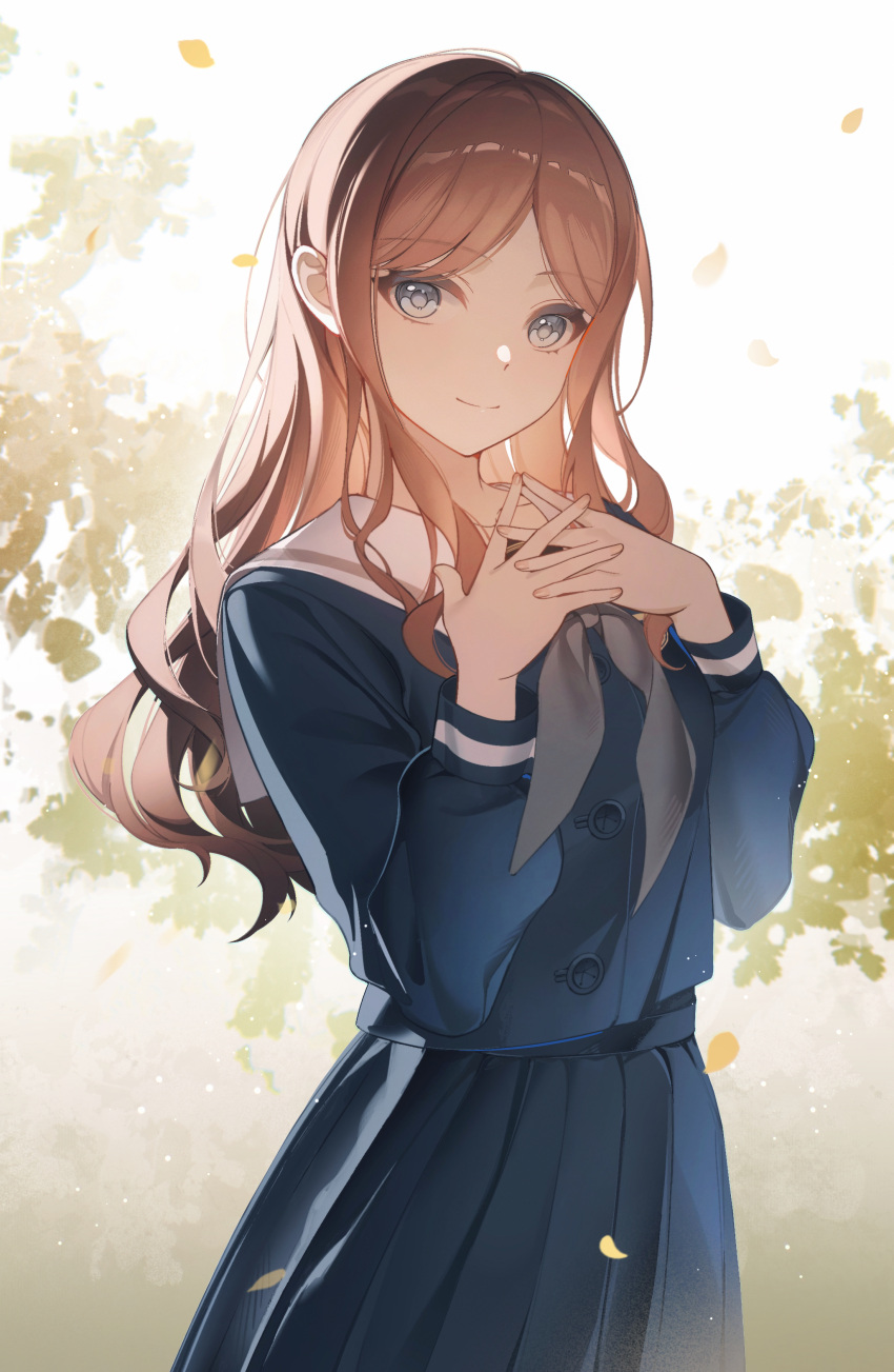 Safebooru - 1girl absurdres bang dream! bang dream! it's mygo!!!!! blue eyes blue shirt blue ...