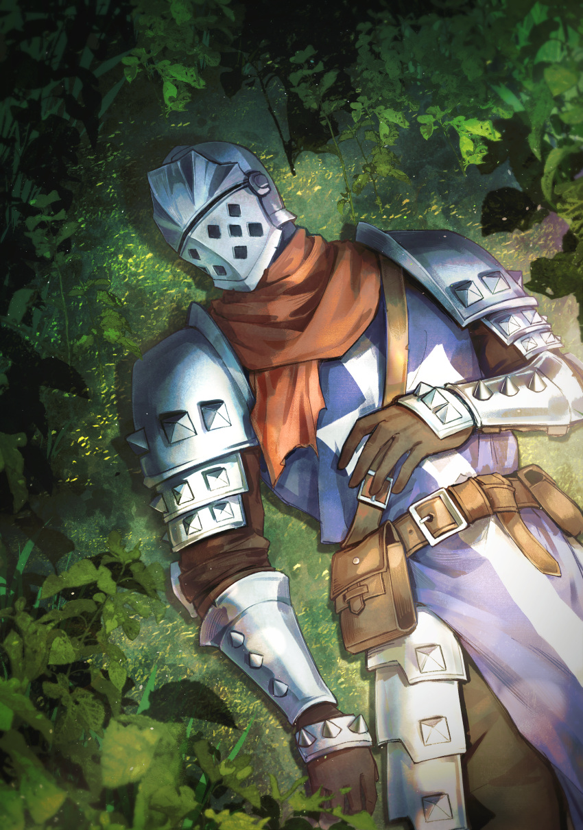 Safebooru - 1boy absurdres armor blue tabard crusader (darkest dungeon) darkest dungeon full ...