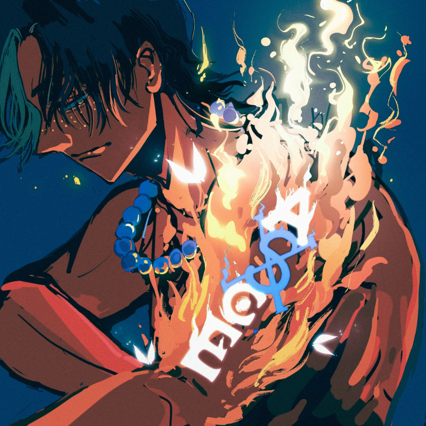 Safebooru 1boy Arm Tattoo Black Hair Bug Butterfly Closed Mouth 2656