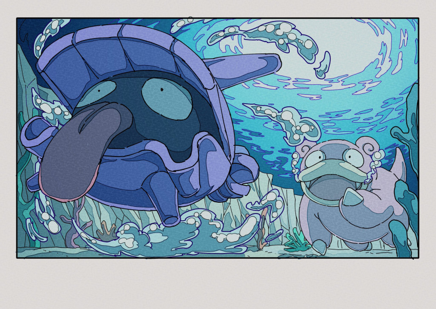 Safebooru - air bubble animal focus bubble fangs highres no humans ...