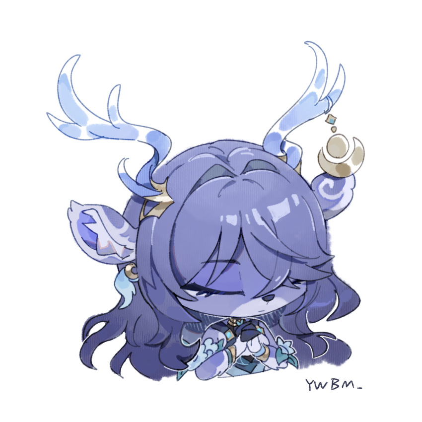 Safebooru - animal ear fluff animal ear piercing animal ears antler ...