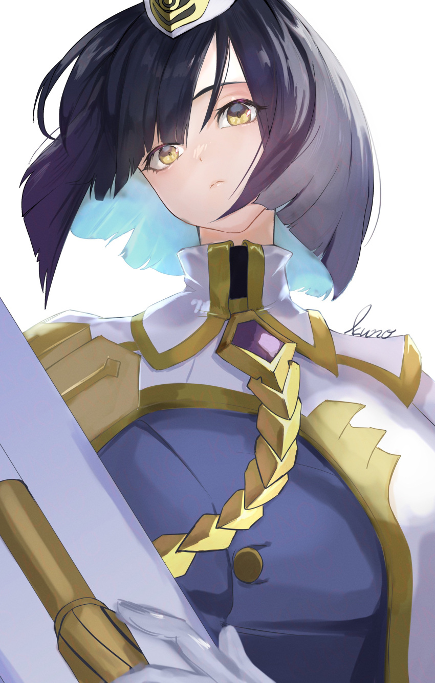 Safebooru - 1girl absurdres black hair bob cut breasts fire emblem fire ...
