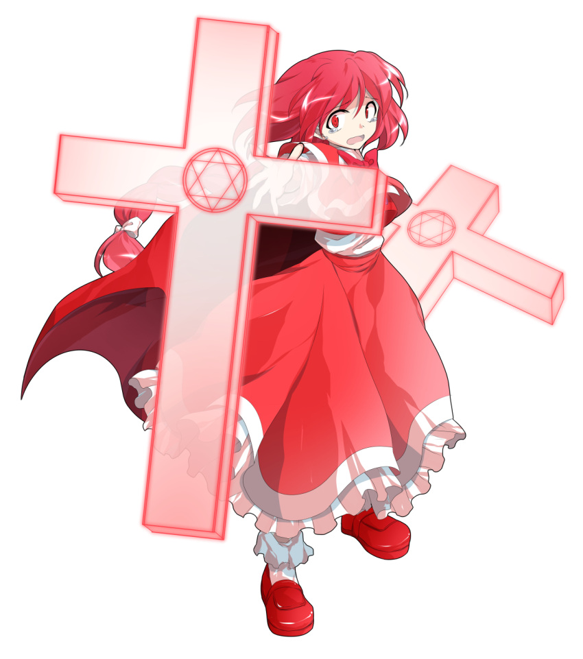 Safebooru - 1girl alphes (style) bobby socks bow bowtie braid capelet ...