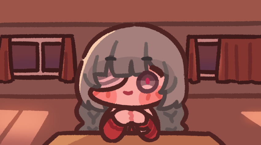 Safebooru - bandage over one eye blush stickers bugi 33 chibi chibi ...