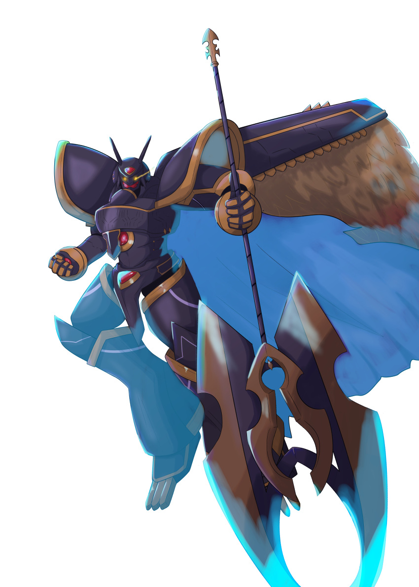 Safebooru - absurdres alphamon alphamon ouryuuken armor black armor ...