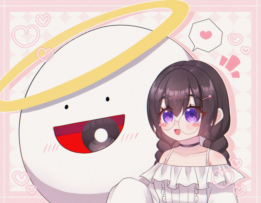 Safebooru - 1girl alt 0218 black background black hair braid commentary ...