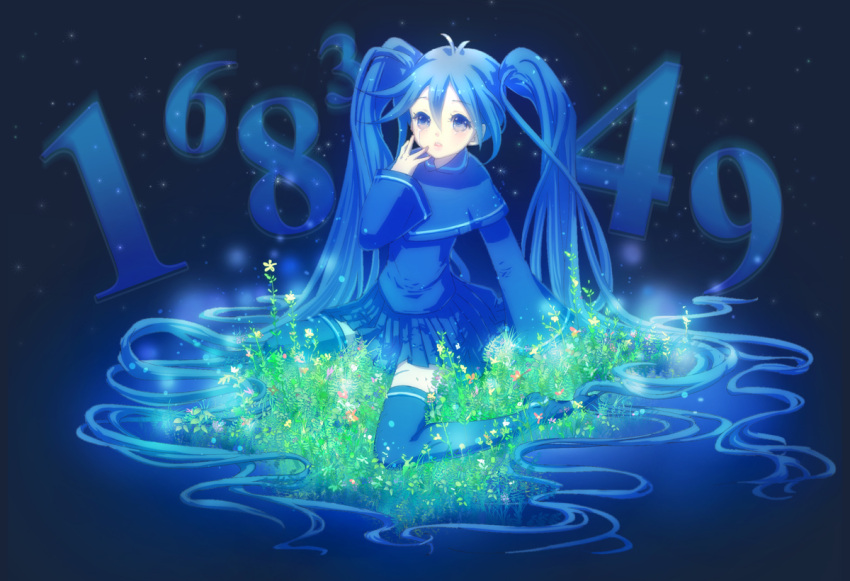 Safebooru - bad id blue eyes blue hair ikushima imaichi moenai ko kobe ...