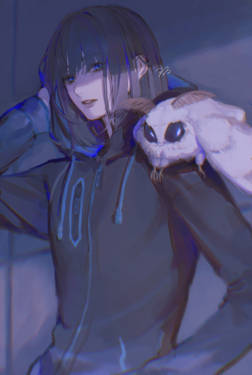 Safebooru - 1boy absurdres blue eyes bug commentary fate/grand order ...