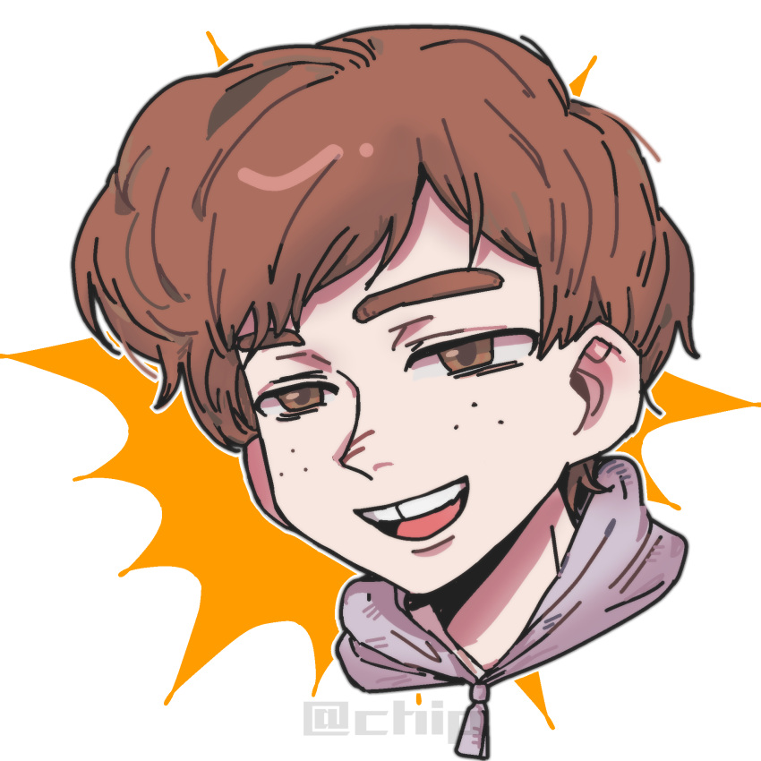 Safebooru - 1boy ben freeling brown eyes brown hair commentary request ...