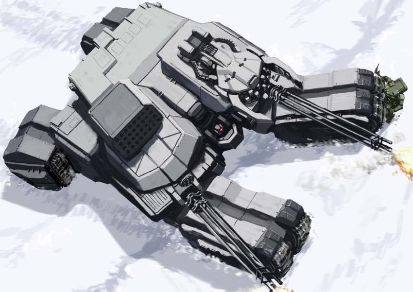Safebooru - armored core cataphract (armored core vi) caterpillar ...
