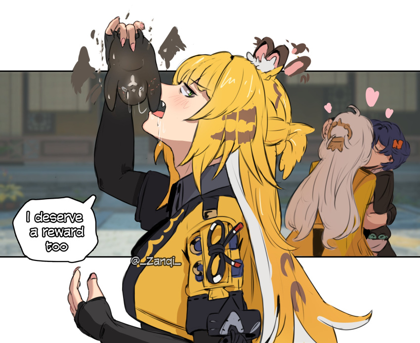 Safebooru - 3girls animal ears belle (delicate sunlight) (zenless zone ...