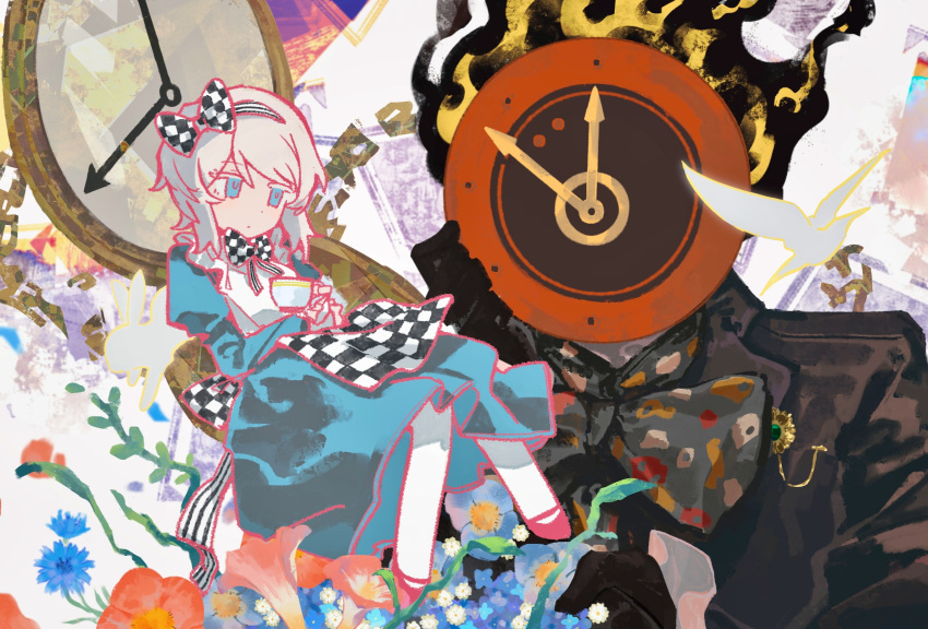Safebooru - 1girl 1other alice's adventures in wonderland alice (alice ...
