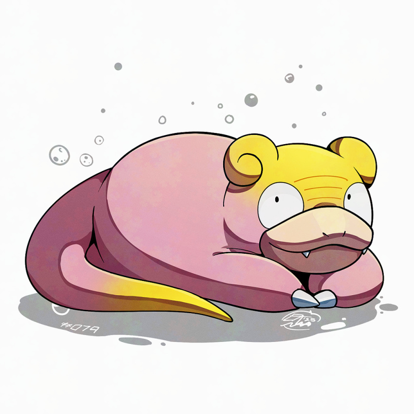 Safebooru - bubble fangs galarian slowpoke looking at viewer mistray ...