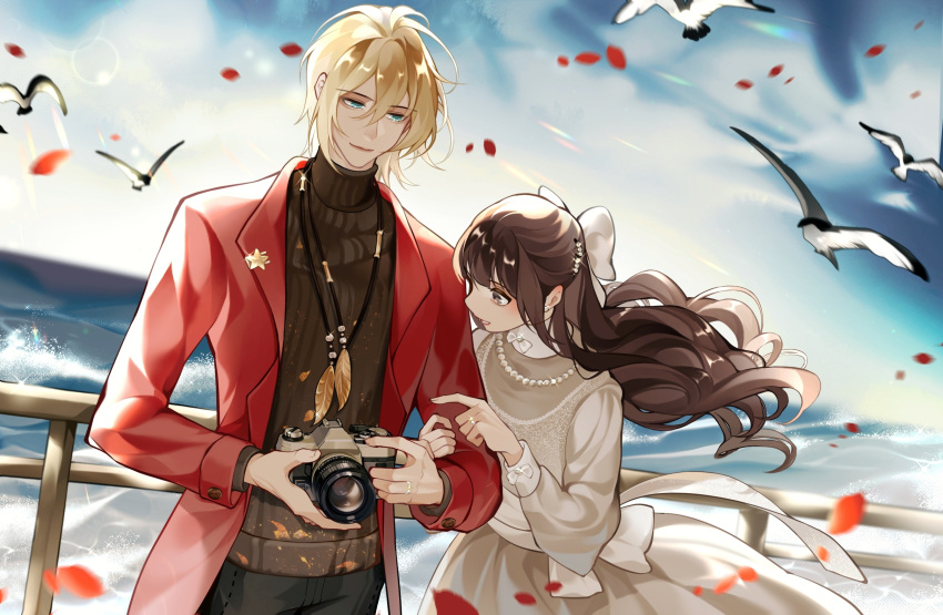 Safebooru - 1boy 1girl alkaid mcgrath alkaid mcgrath (corridor of fate ...