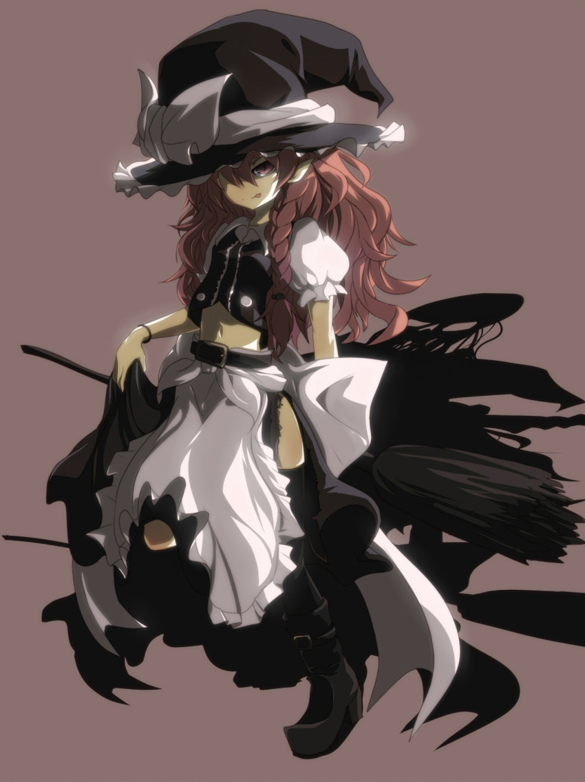 Safebooru - :p adapted costume alternate hair color bad id black buraku ...