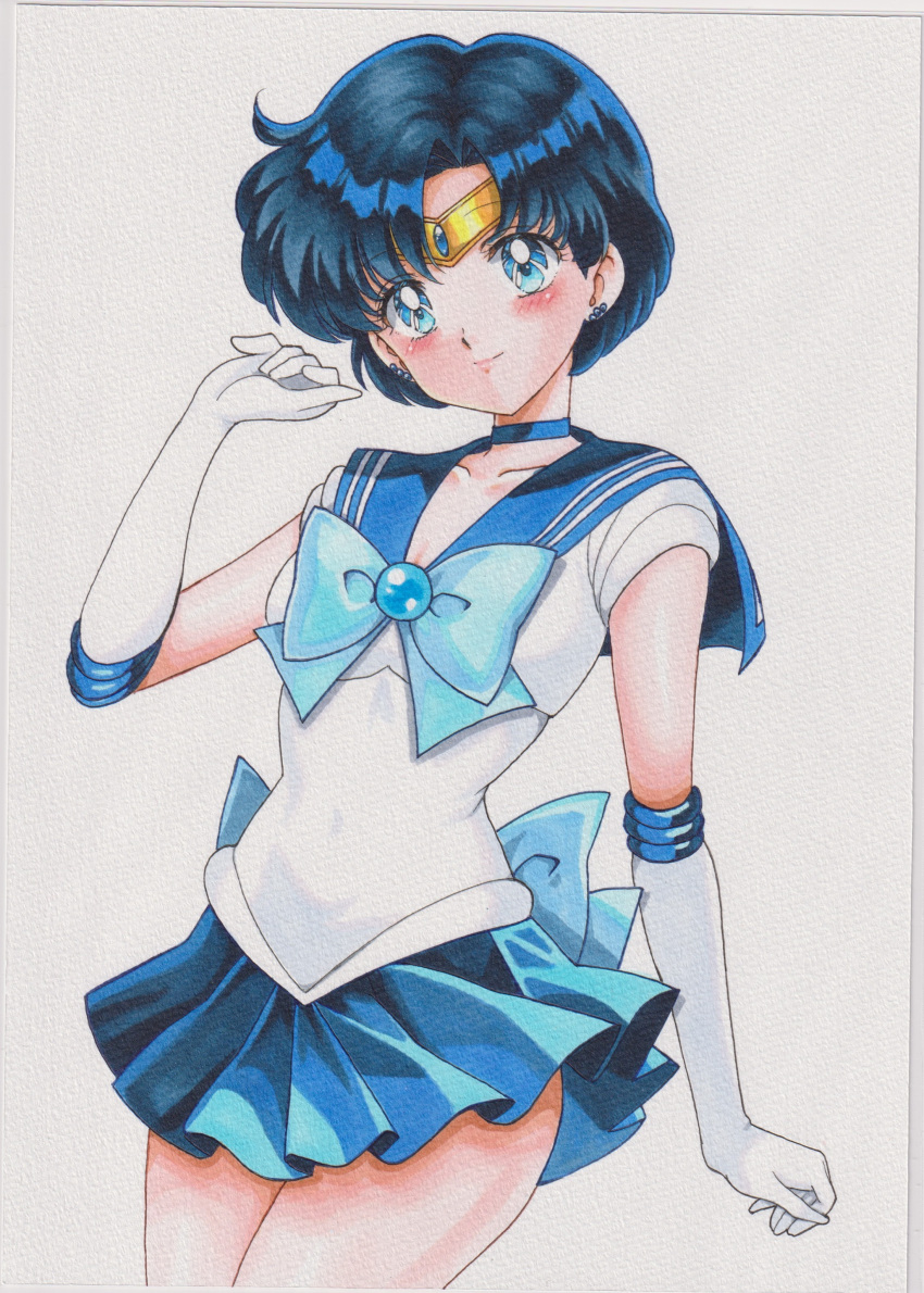 Safebooru - 1girl absurdres back bow bishoujo senshi sailor moon blue ...