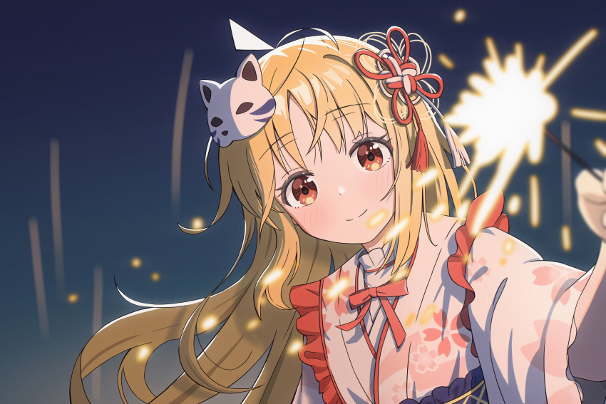 Safebooru - 1girl absurdres ahoge blonde hair blush bocchi the rock ...
