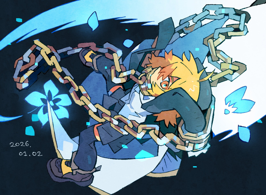 Safebooru - 1girl arms behind head arms up black background black skirt ...