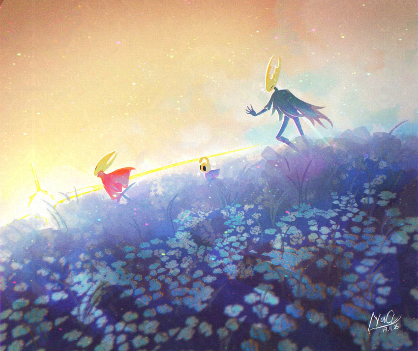 Safebooru - 1girl 2boys arthropod boy arthropod girl black skin blue ...