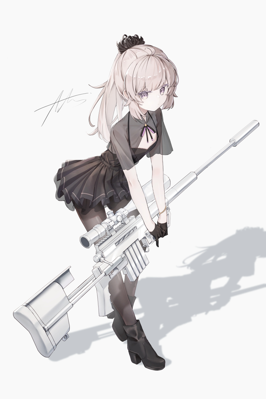 Safebooru - 1girl absurdres artist name belt black belt black boots ...