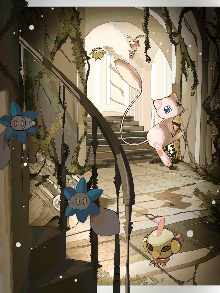 Safebooru - bird blue eyes commentary request floating glimmet highres ...