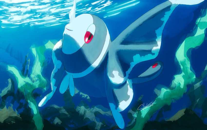Safebooru - blue skin butterflyfish colored sclera colored skin fish ...