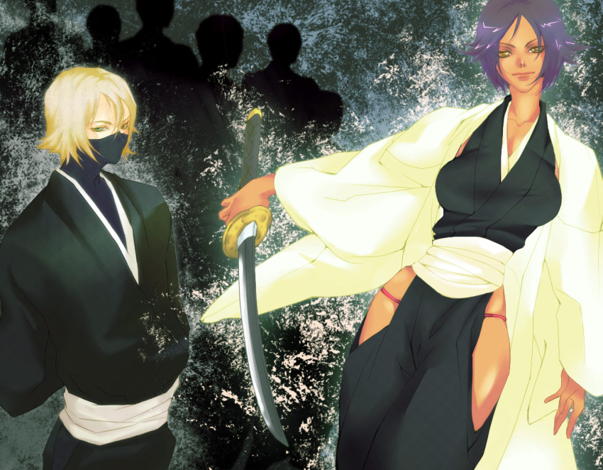 Safebooru - bleach bleach: turn back the pendulum dark skin ebony haori ...