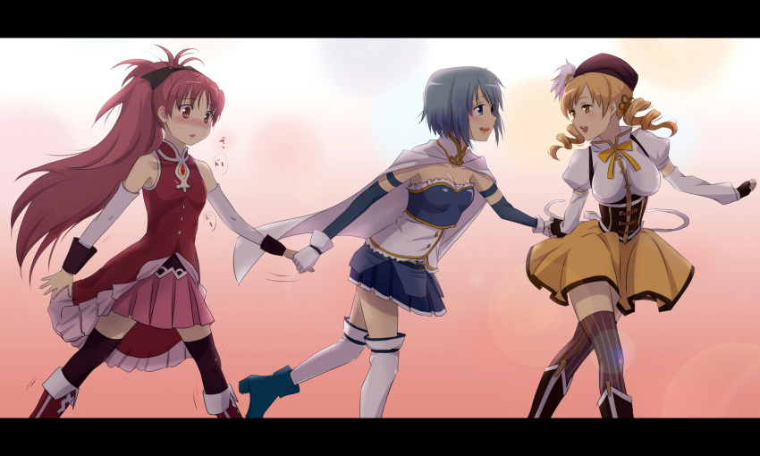 Safebooru - blonde hair blush drill hair fingerless gloves gloves hand ...