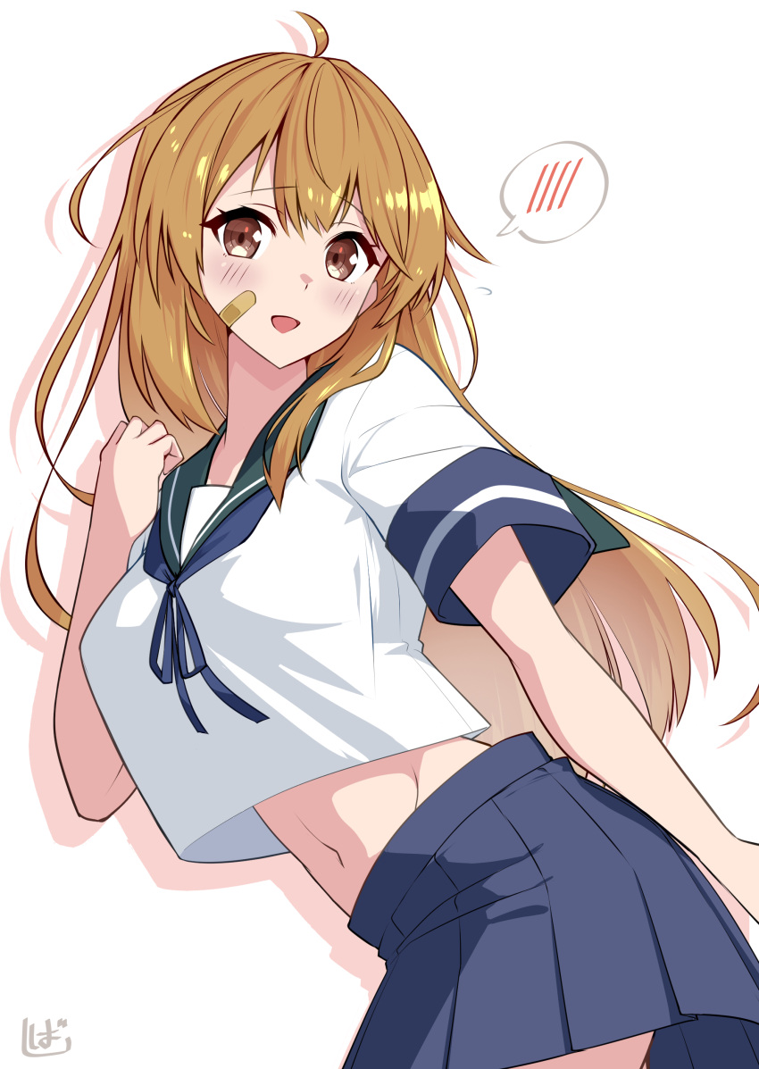 Safebooru - 1girl absurdres ahoge alternate hair length alternate ...