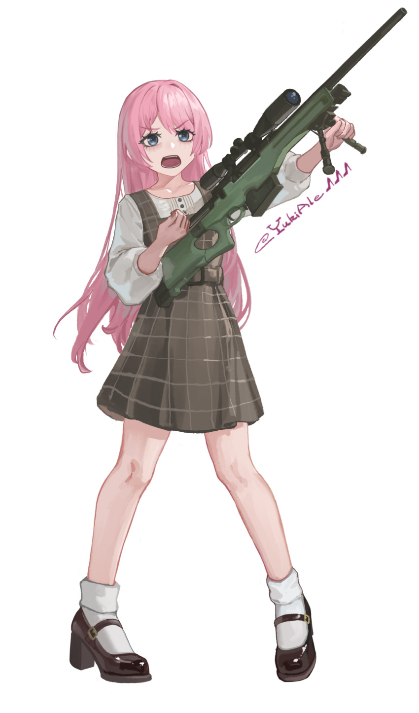 Safebooru - 1girl absurdres bang dream! bang dream! it's mygo!!!!! blue eyes chihaya anon dress ...