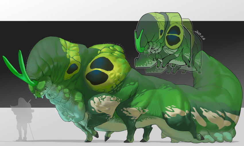 Safebooru - absurdres animal focus antennae black background bug ...