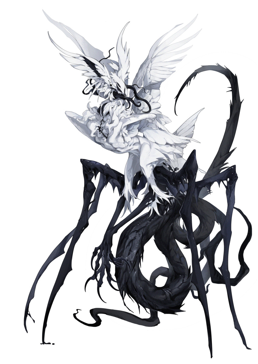 Safebooru - absurdres animal focus black eyes claws deepsea9013 extra ...