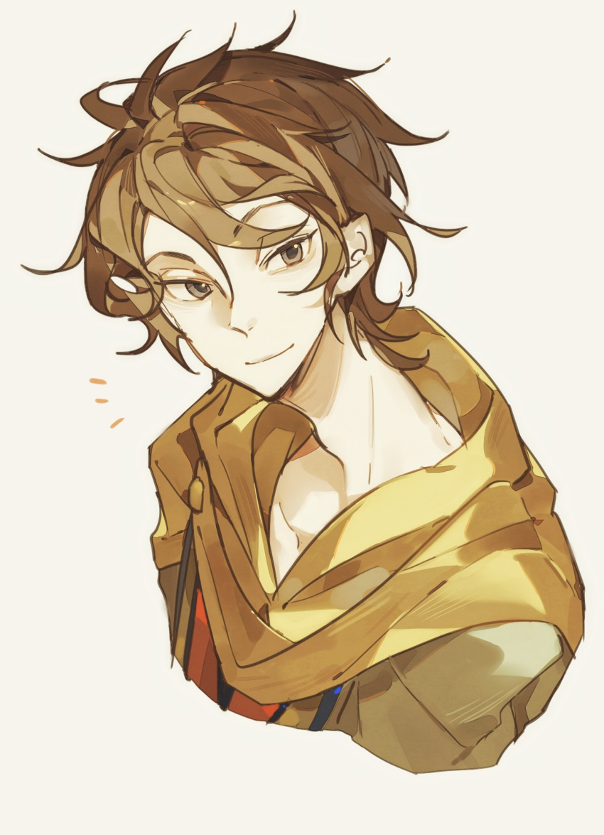 Safebooru - 1boy brown eyes brown hair charlie ix & dodomo chinese ...