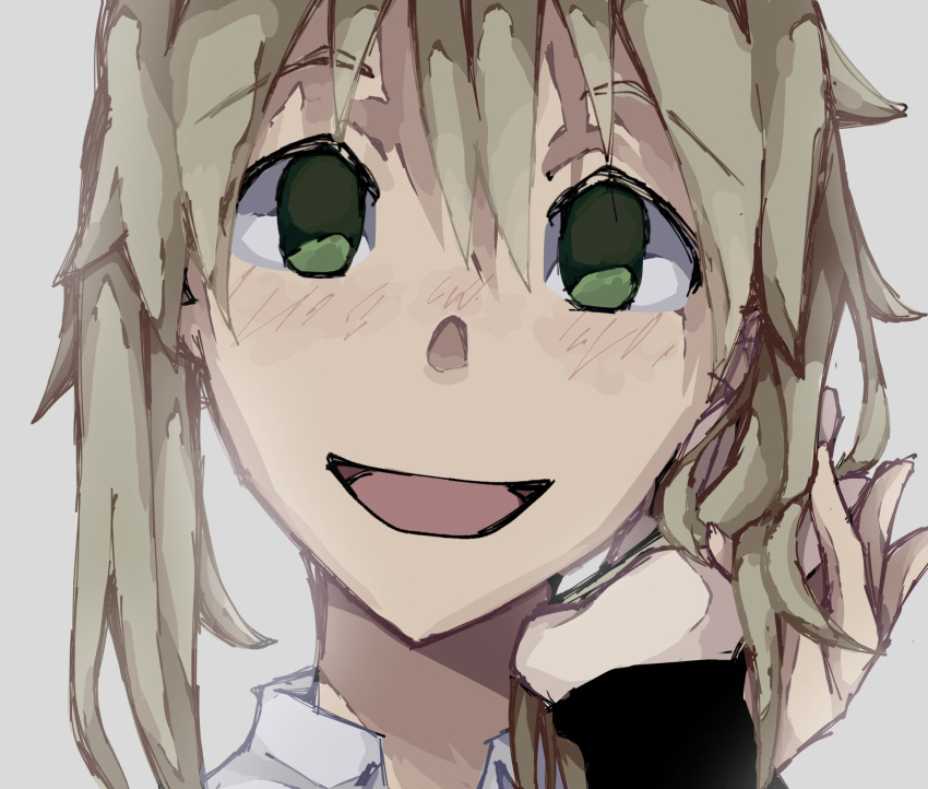 Safebooru 1girl D Blonde Hair Blush Commentary Crona Soul Eater 9595
