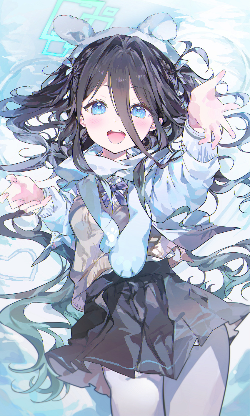 Safebooru - 0202ase 1girl absurdres alternate costume animal ear hairband animal ears aris (blue ...