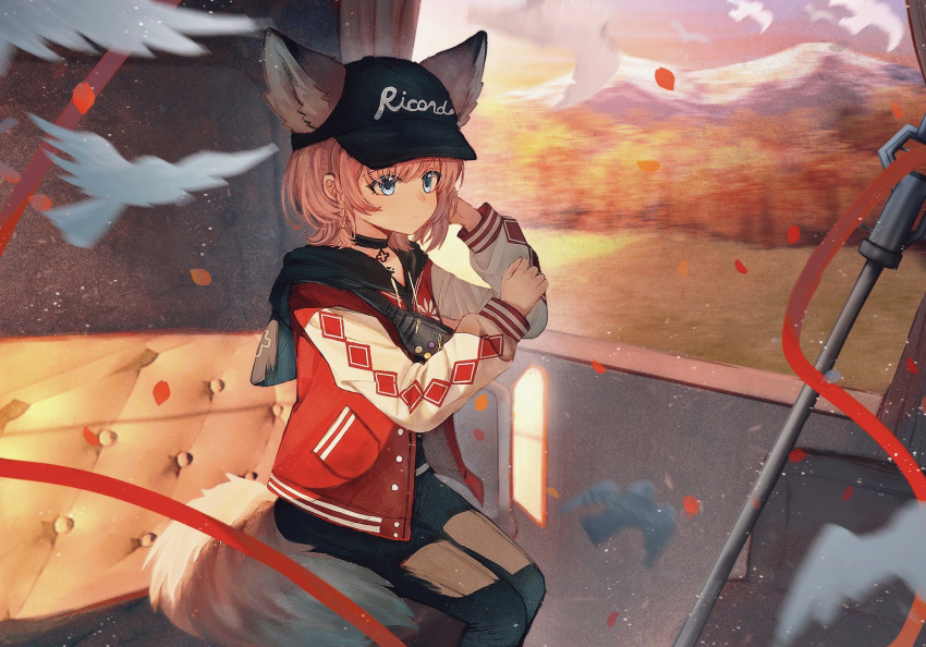 Safebooru - 1girl animal ears aoko (amamiya aoko) arknights black ...
