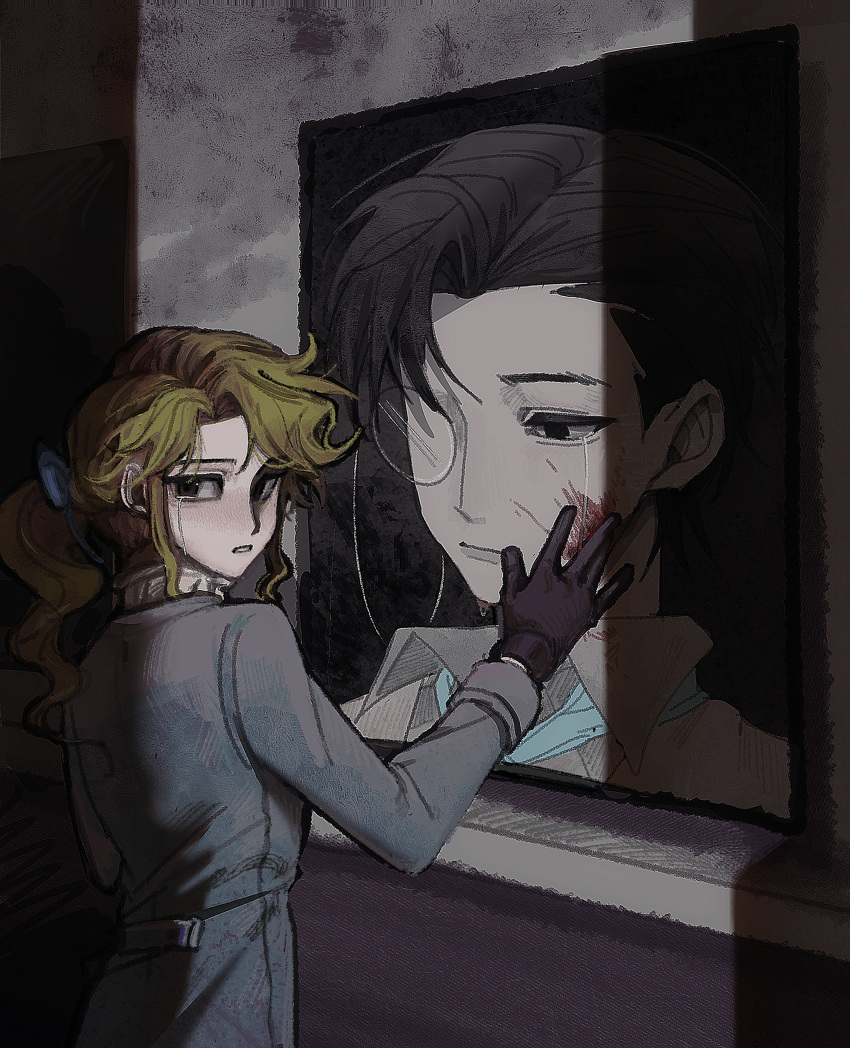 Safebooru - 1boy 1girl absurdres alice deross beijingban18388 black ...