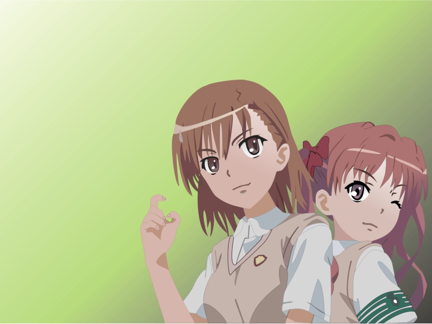 Safebooru Misaka Mikoto Shirai Kuroko Tagme To Aru Kagaku No Railgun 0930
