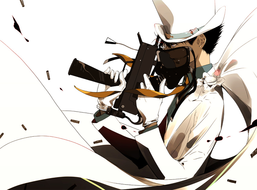 Safebooru - black hair blue eyes blue shirt brown hair cape detective ...