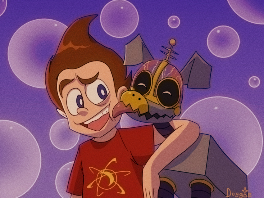 Safebooru - 1990s (style) 1boy animification blue eyes brown hair ...