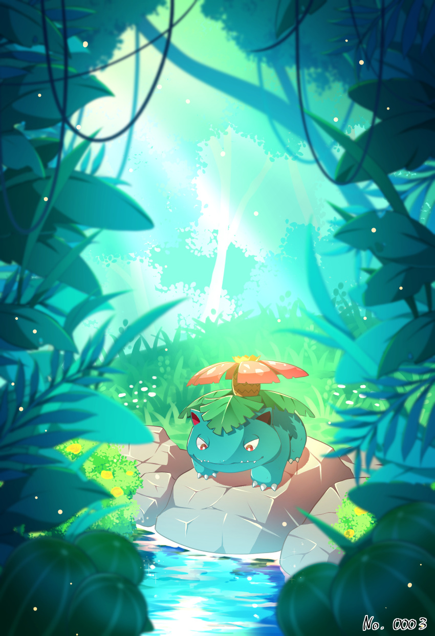 Safebooru - absurdres branch bright pupils claws forest full body grass ...