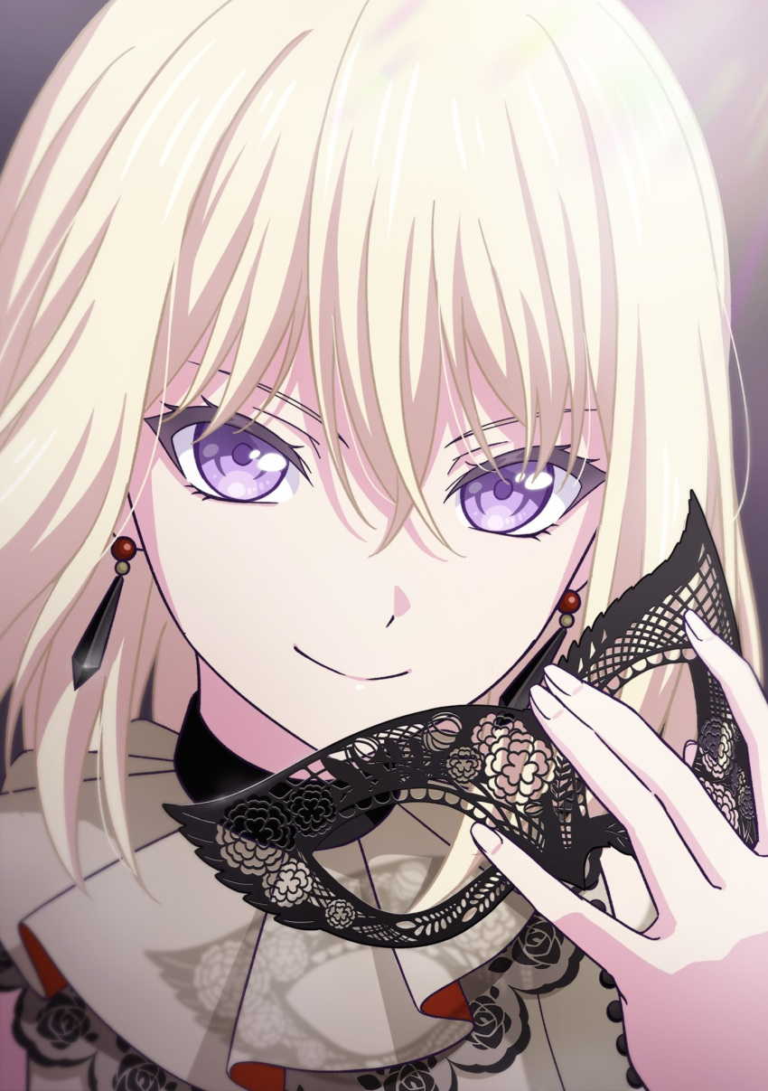 Safebooru - 1girl bang dream! bang dream! it's mygo!!!!! black mask blonde hair closed mouth ...