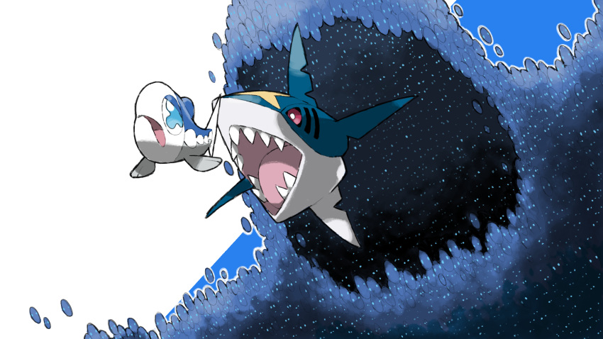 Safebooru - animal focus black sclera blacknirrow blue eyes chasing ...