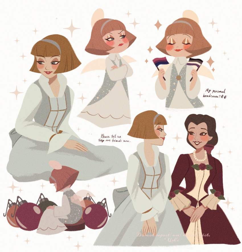 Safebooru - 2girls angelique (disney) belle (disney) blonde hair bob ...