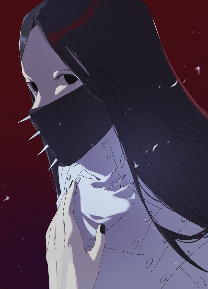 Safebooru - 1boy absurdres as nodt black eyes black hair black mask ...