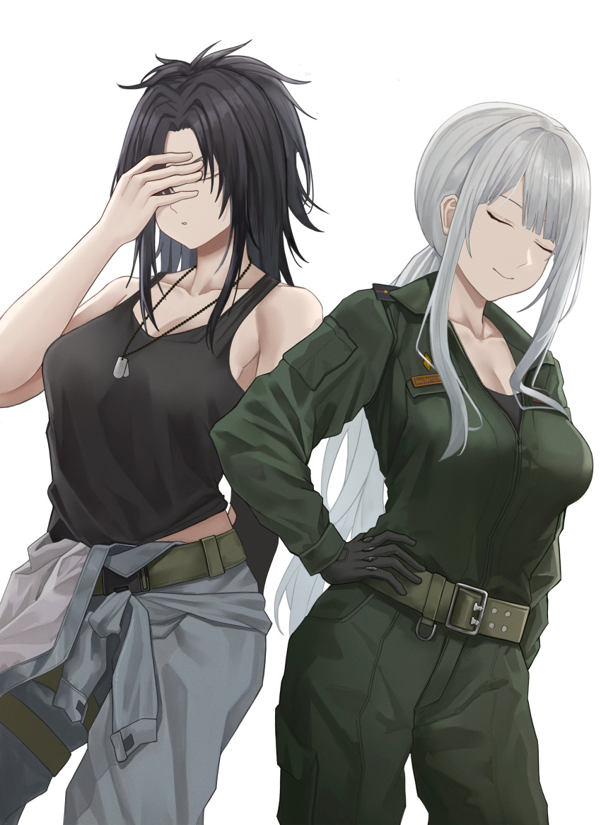 Safebooru - 2girls absurdres ak-12 (girls' frontline) angelia (girls' frontline) angelia (girls ...