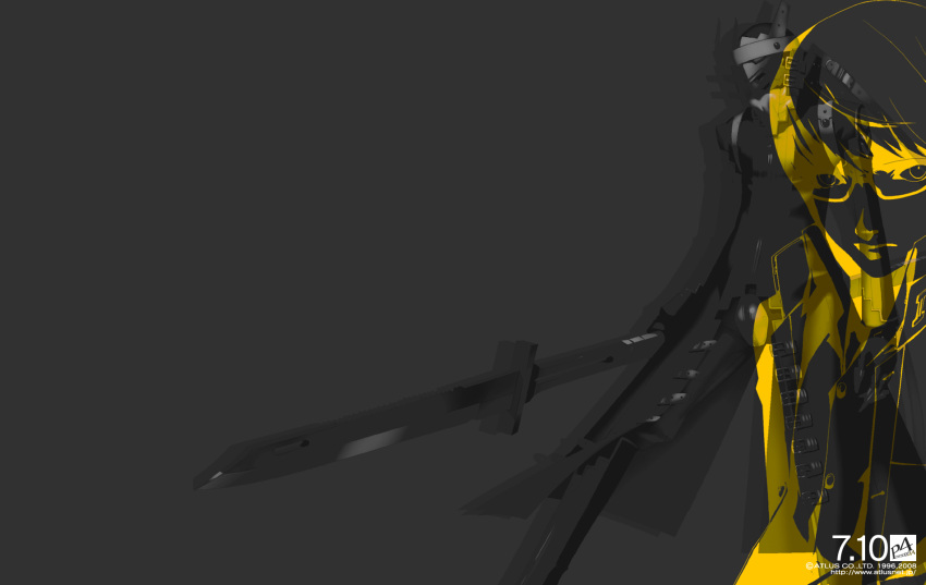 Safebooru - narukami yuu persona persona 4 sword weapon | 706089