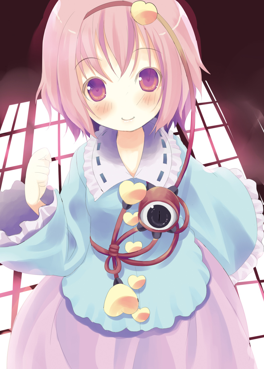 Safebooru - absurdres blush eyeball hairband highres komeiji satori ...